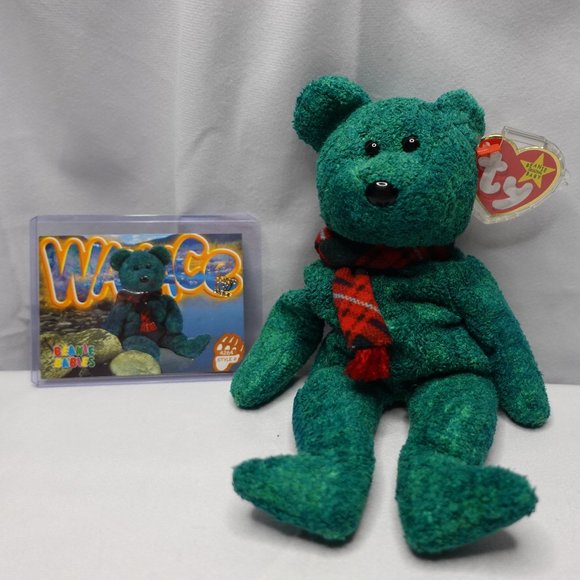 Ty | Toys | Vintage Ty Beanie Babies Wallace The Scottish Bear Style ...
